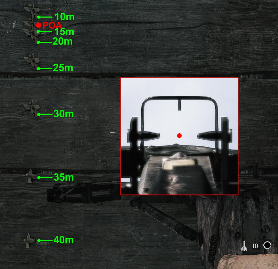 Hand Crossbow Ballistic Drop Reference | Scrolller