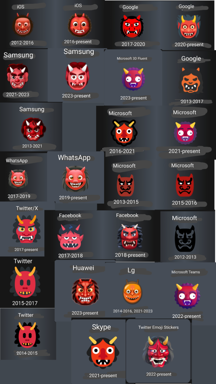 Ogre Emoji All Designs | Scrolller