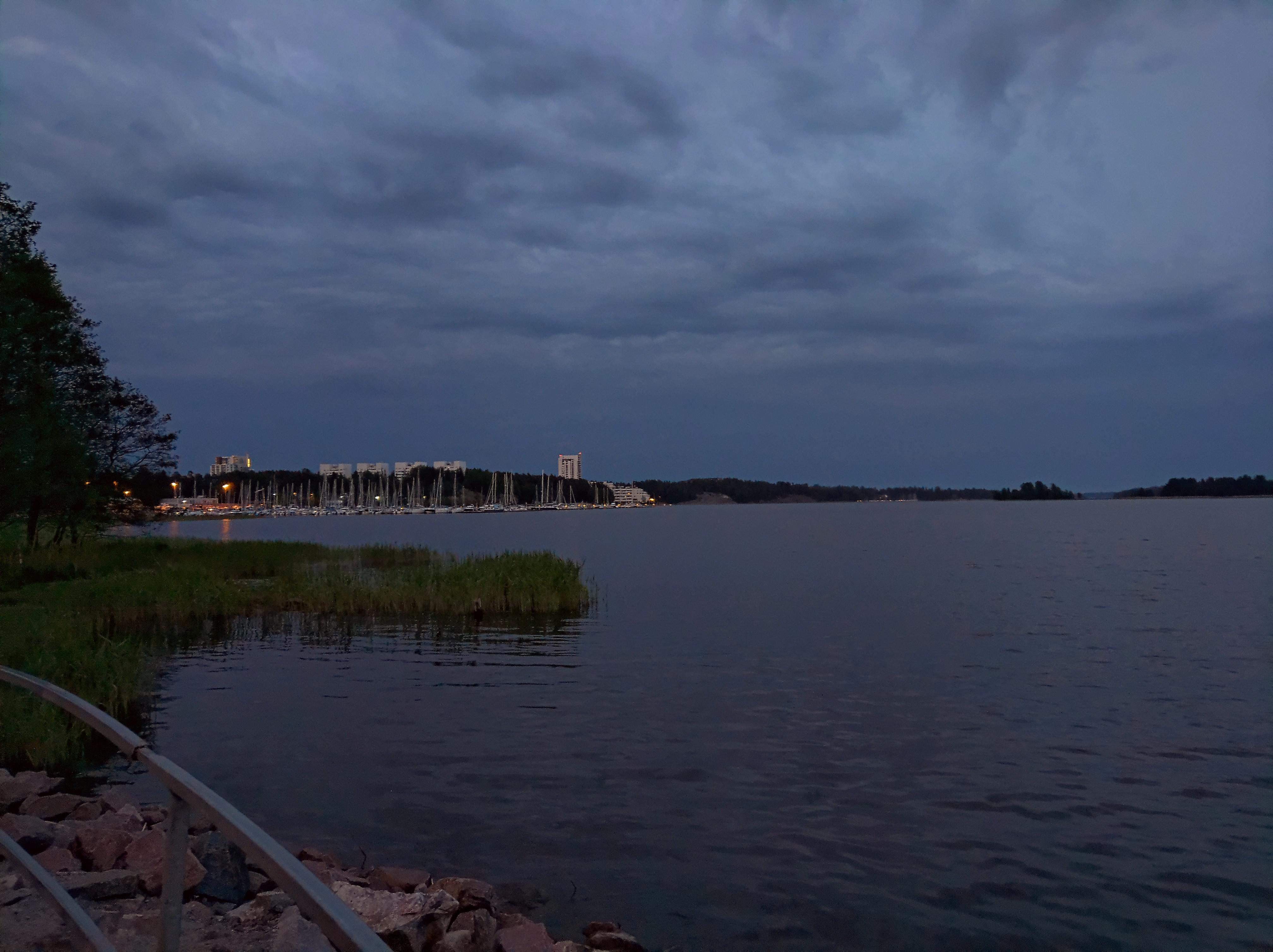 Summer Midnight on the sea in Espoo, Finland [OC] | Scrolller