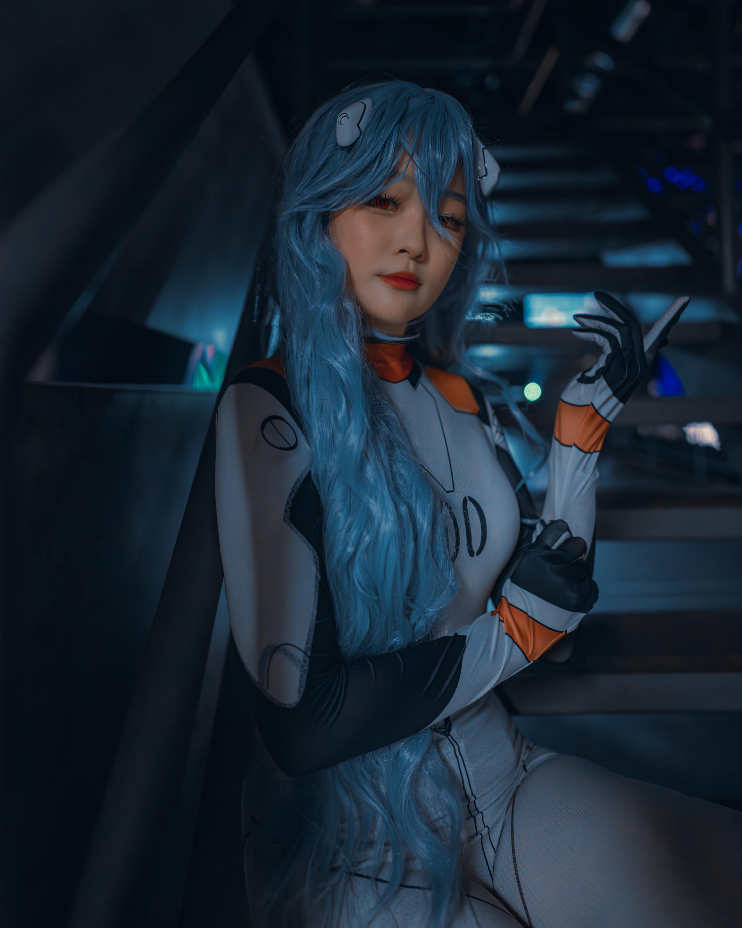 My long hair plugsuit rei cosplay shoot has been finished ^^ | Scrolller