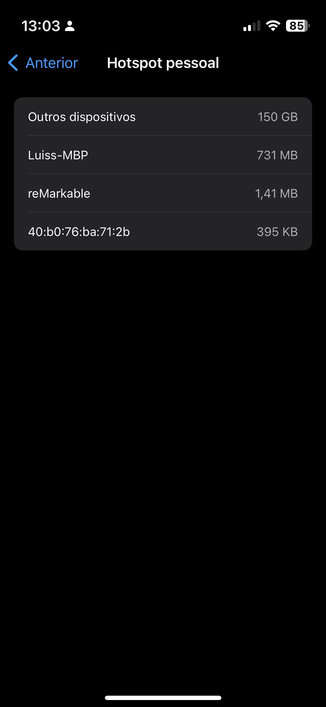 Hotspot identify other devices 150Gb this month | Scrolller