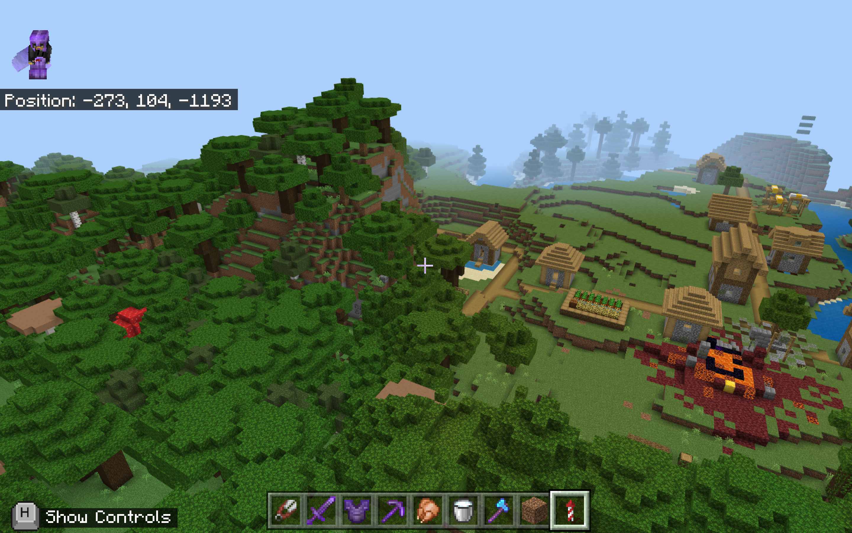 Just transformed my end portal. this was my first 'big project' and as a non builder I am really ...