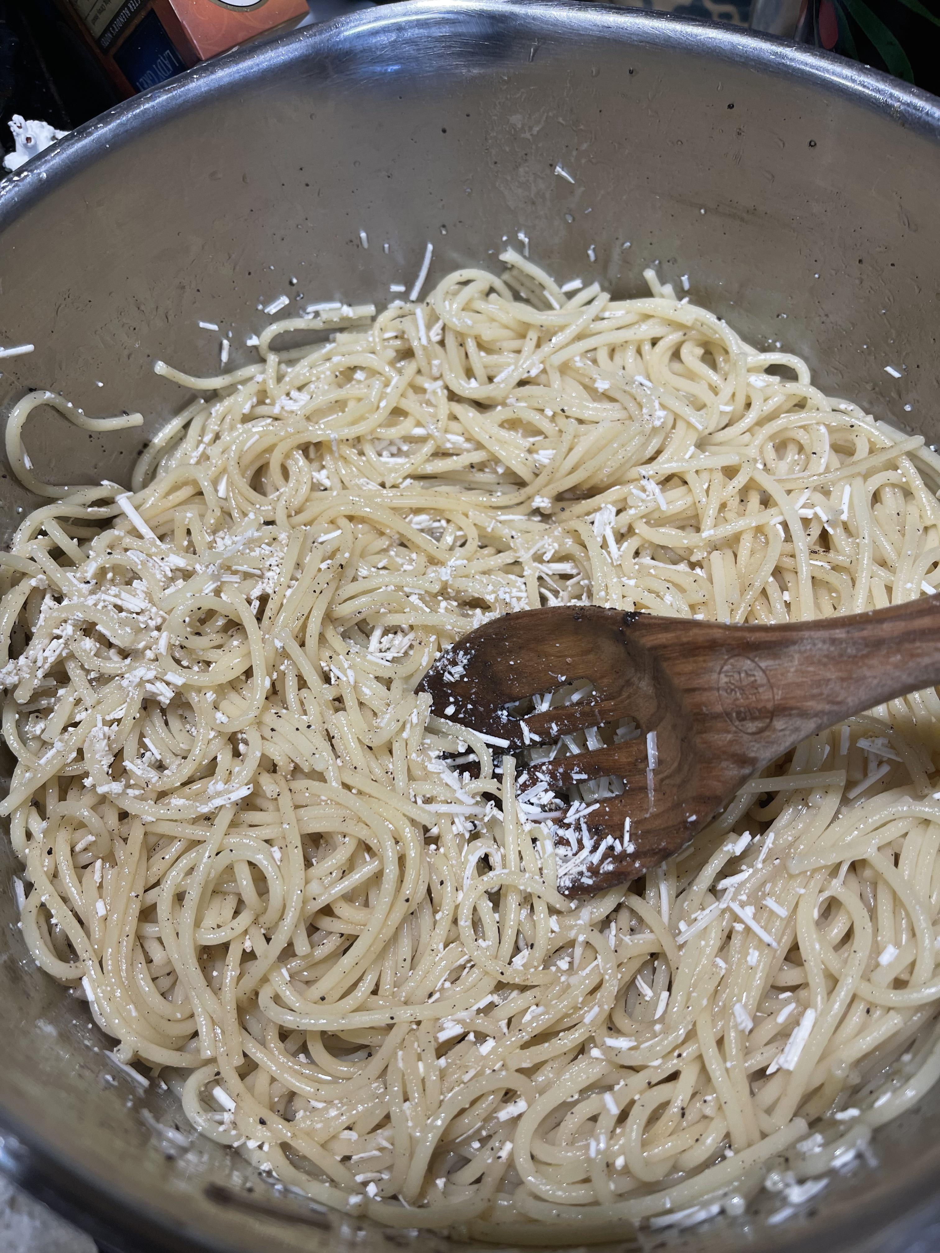 [Homemade] Spaghetti with Browned Butter & Mizithra. | Scrolller