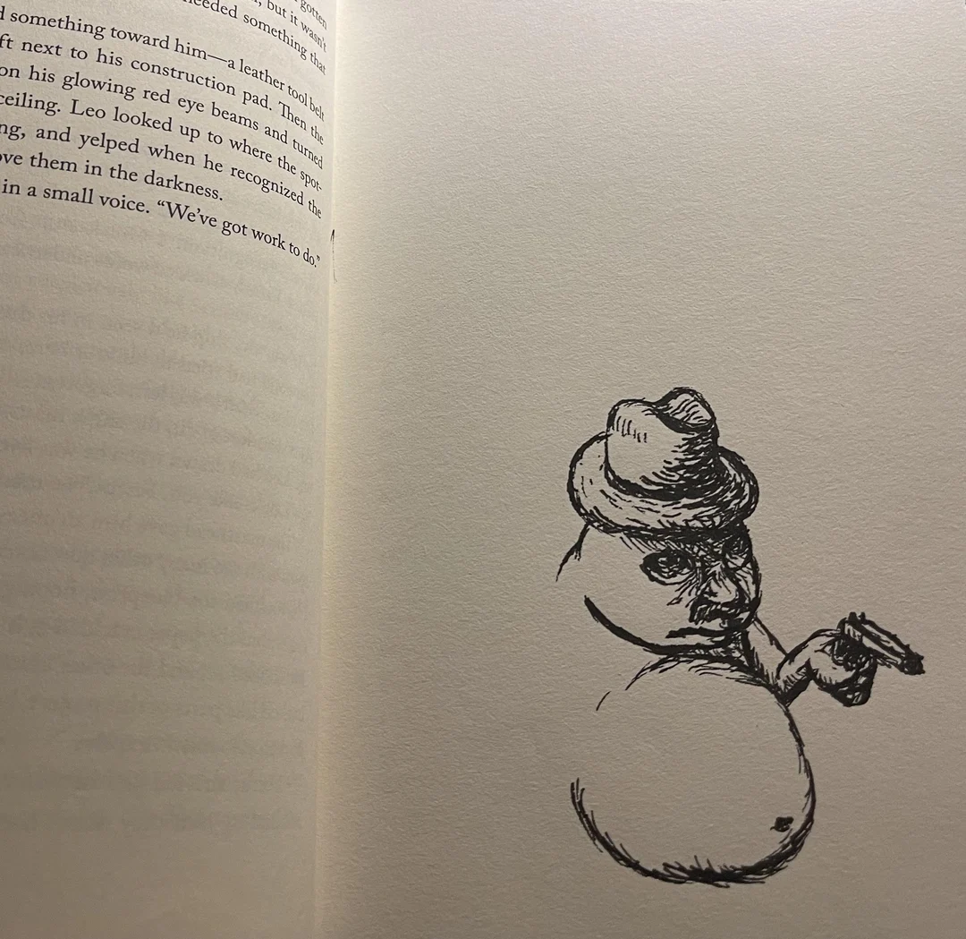 Bookmark, me(KoTa), pen and ink, 2023 | Scrolller