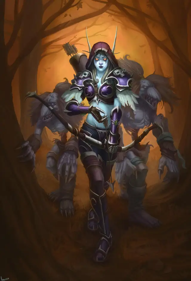 Sylvanas Windrunner- Fanart Illustration by me! | Scrolller