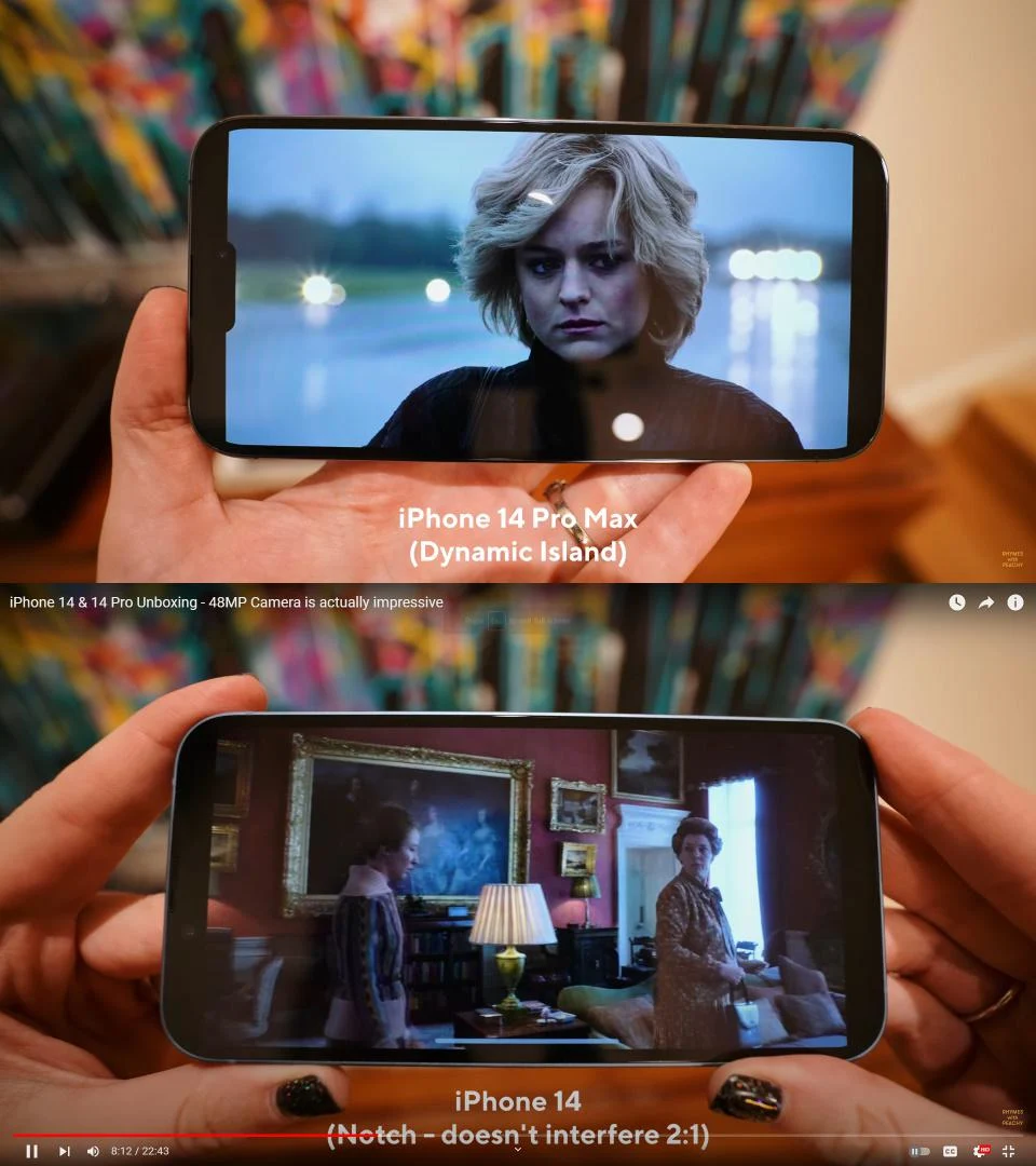 Oh nooo... my fears about the Dynamic Island™ have been confirmed | Scrolller