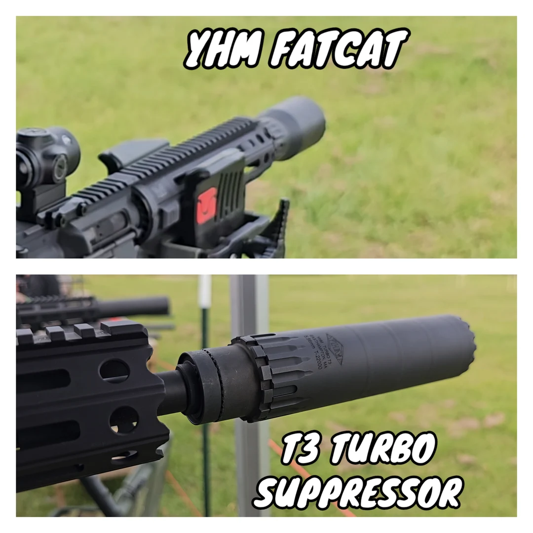 YHM FATCAT VS T3 TURBO SUPPRESSOR | Scrolller