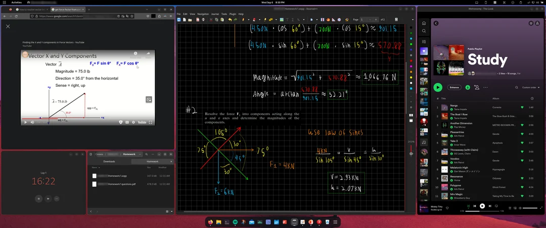 [GNOME] My ultimate productivity setup | Scrolller