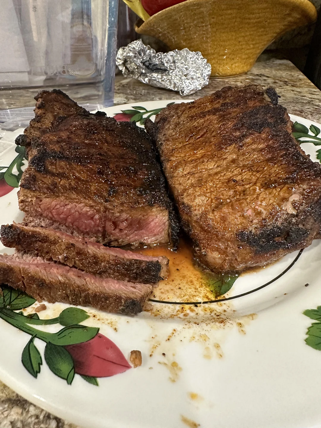 Medium rare NY steak | Scrolller