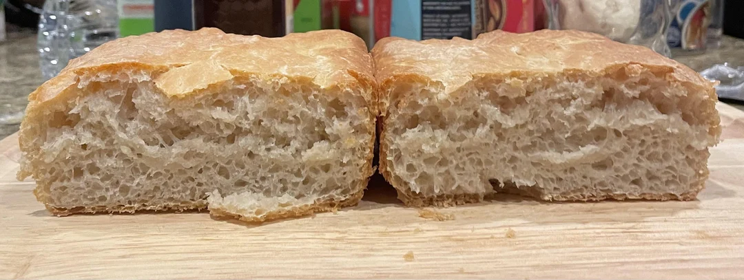 Second ever loaf!! I used too little dough but it’s delicious :) | Scrolller