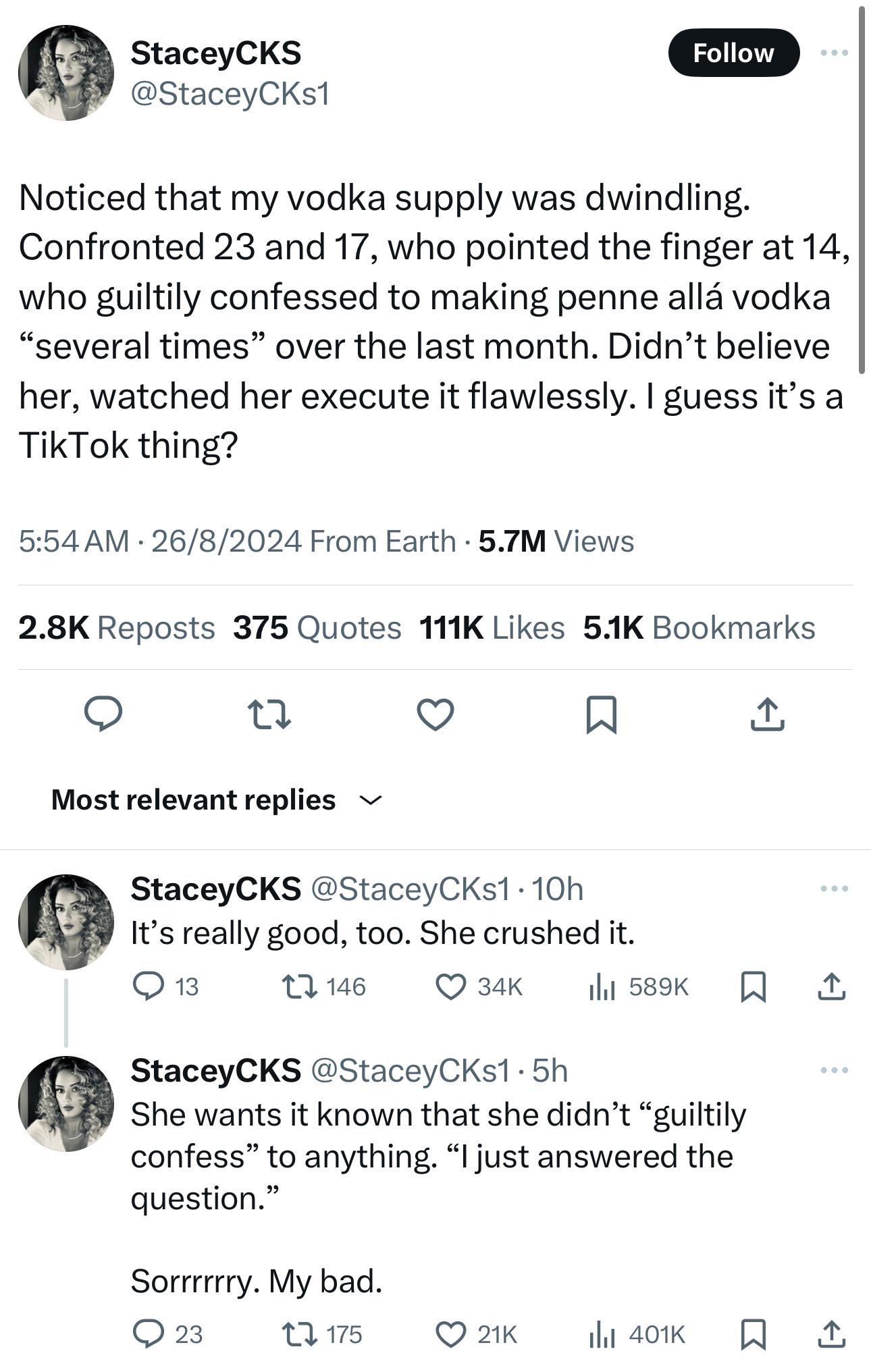 Alcohol thief identified | Scrolller