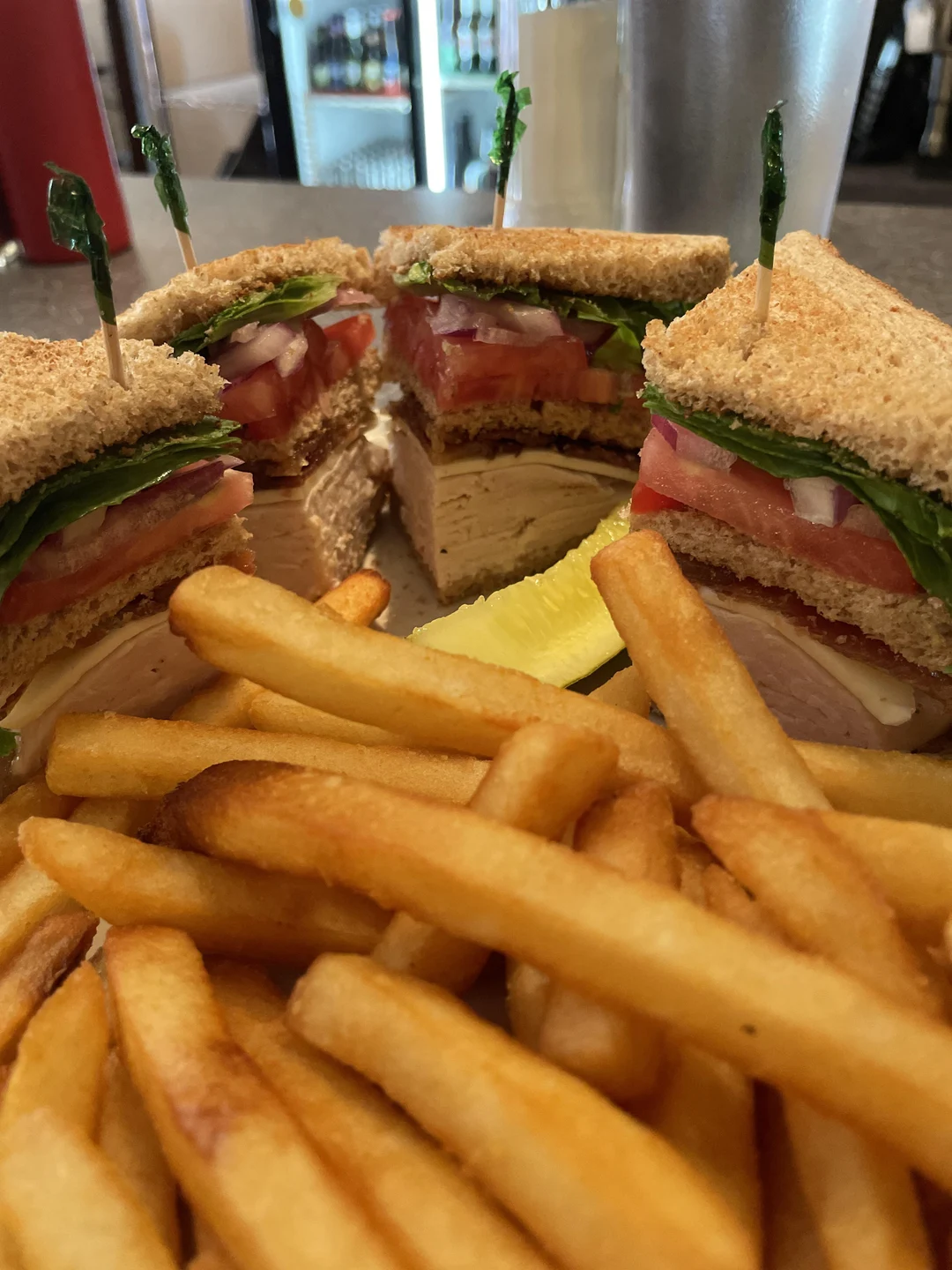 Turkey club sandwich 🥪 | Scrolller