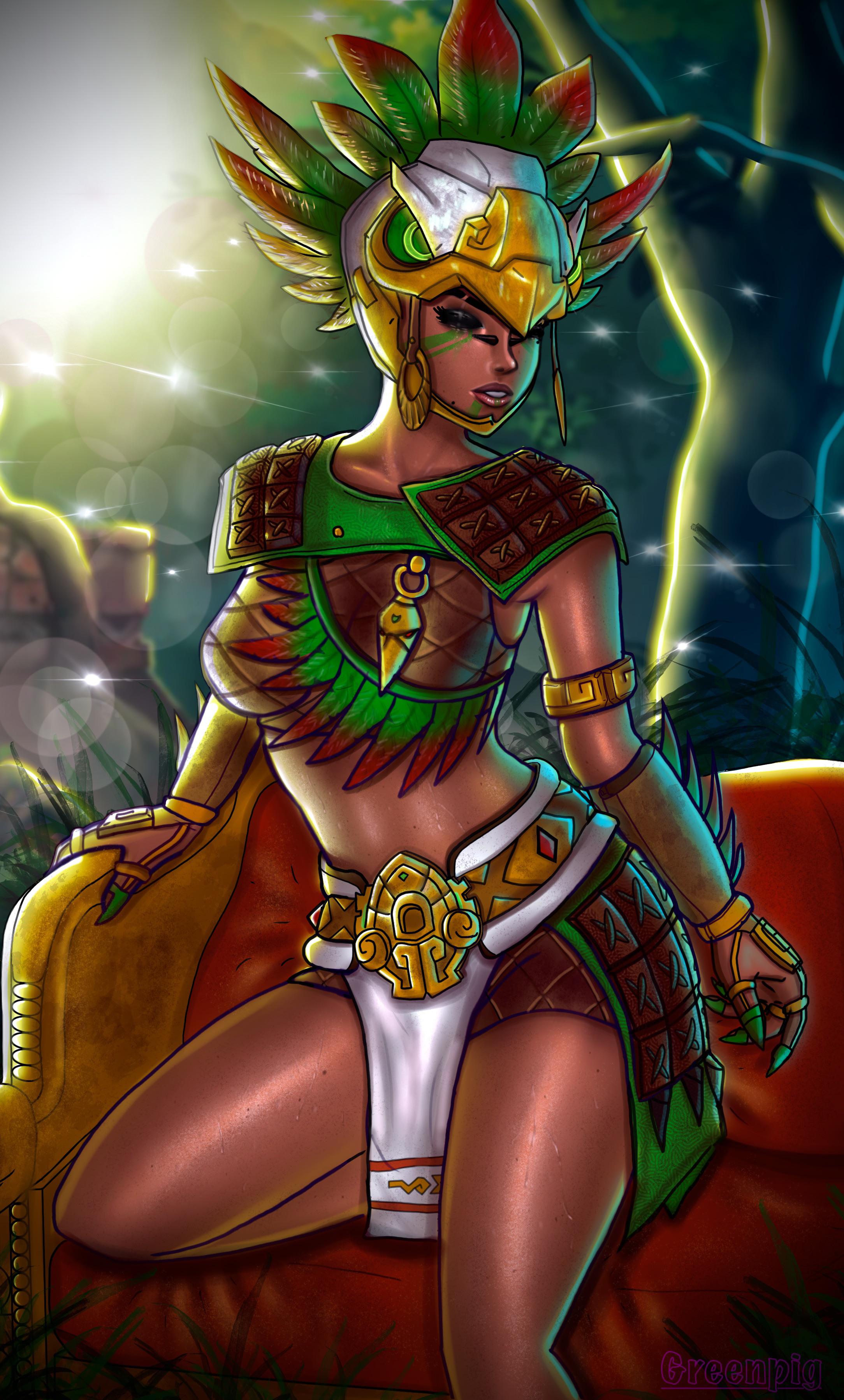 Azteca Sombra 🦜 (Fan art by me) | Scrolller