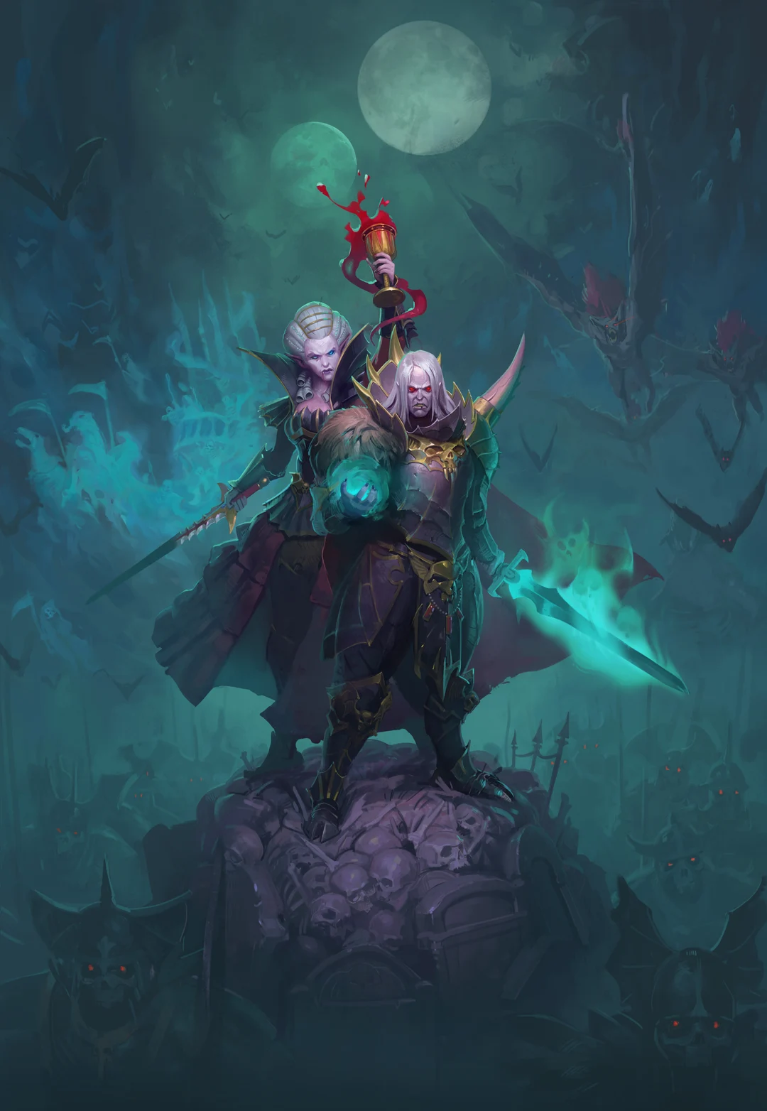 Vlad and Isabella von Carstein (my fanart) | Scrolller