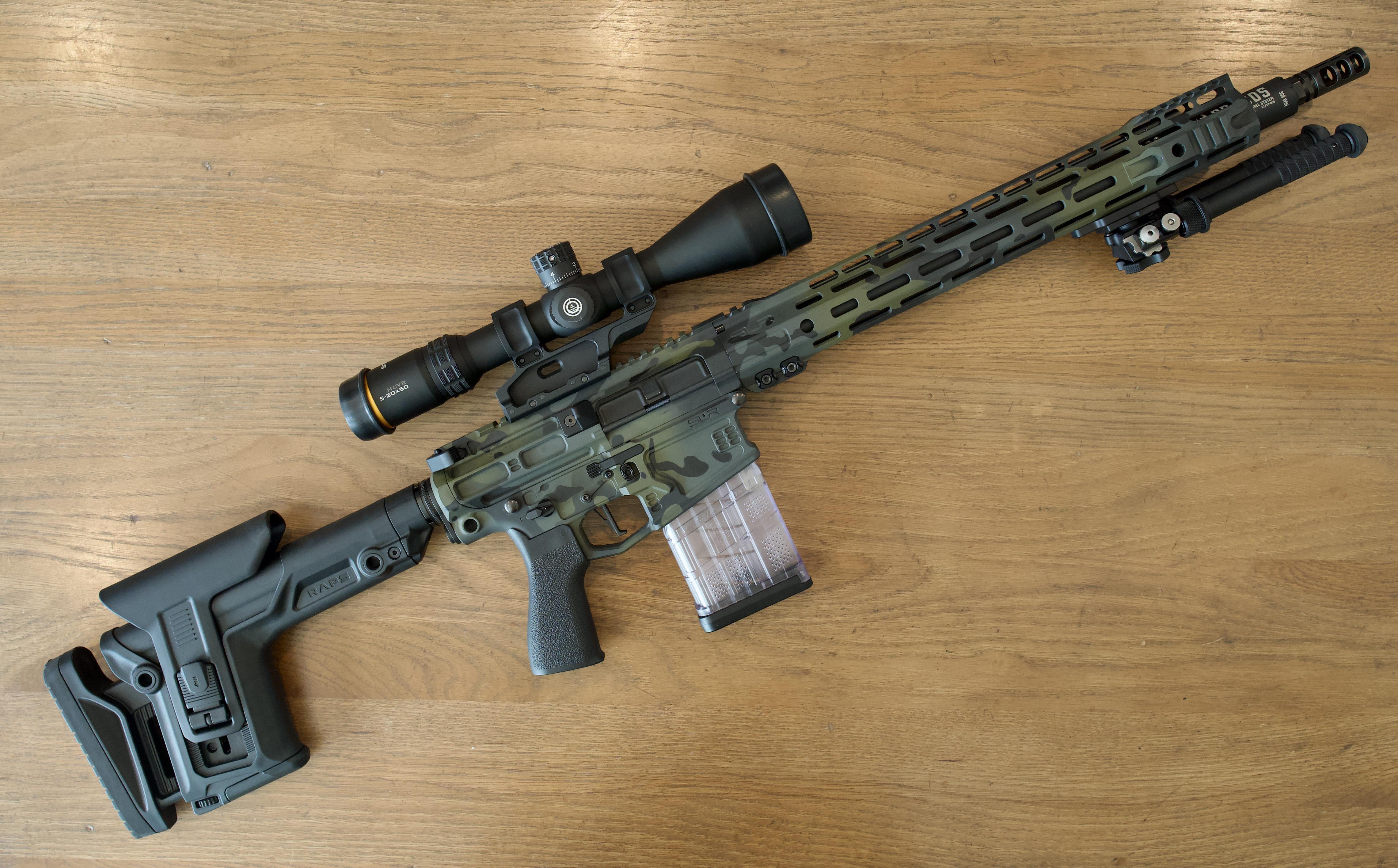 Finished building this rifle not too long ago the scope mount is too high. What would you do ...