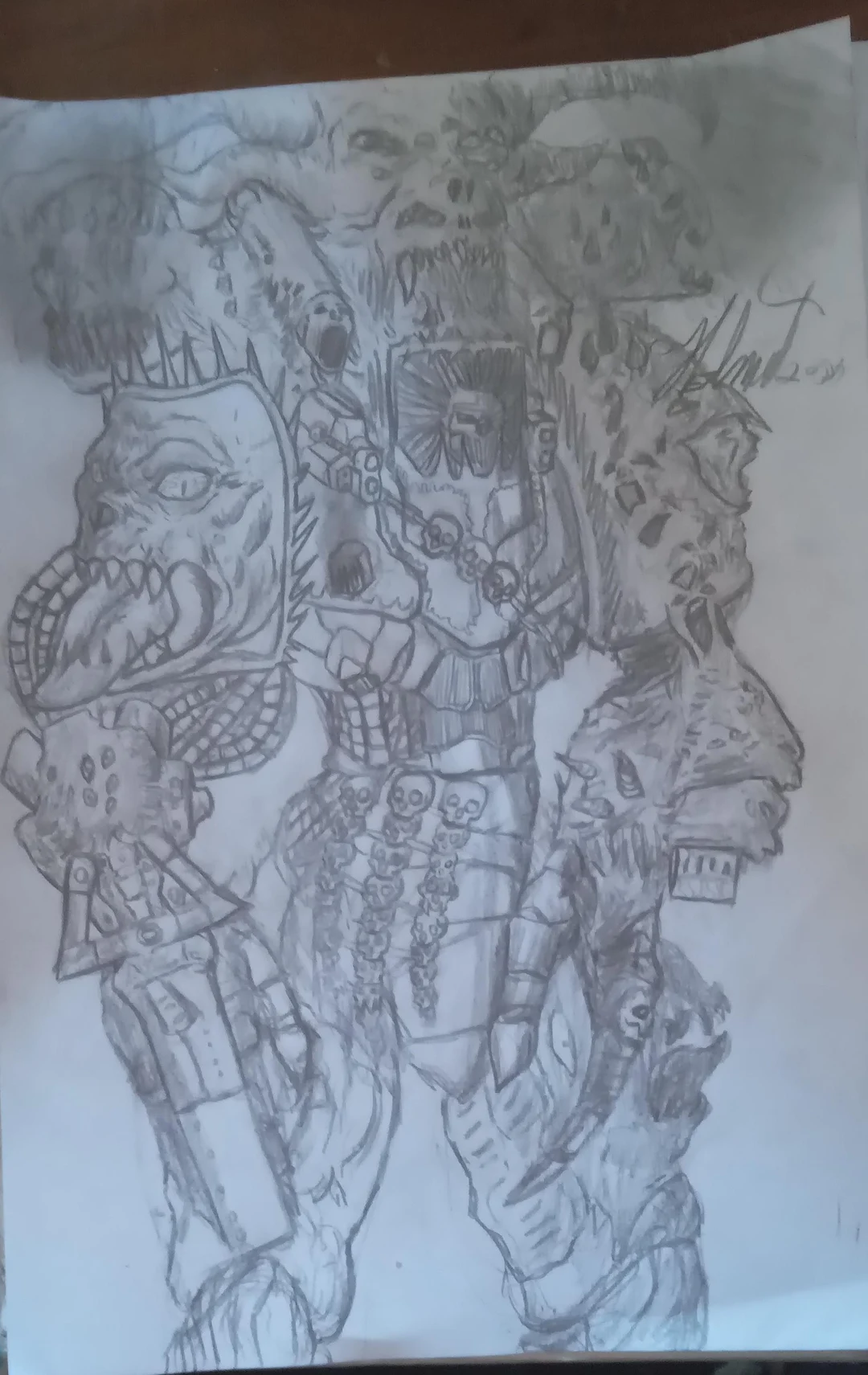 Daemon Primarch Perturabo by me stonedcock | Scrolller