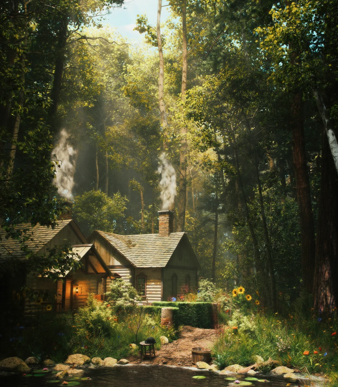 Houses By The Pond, ASMU (Me) | Scrolller