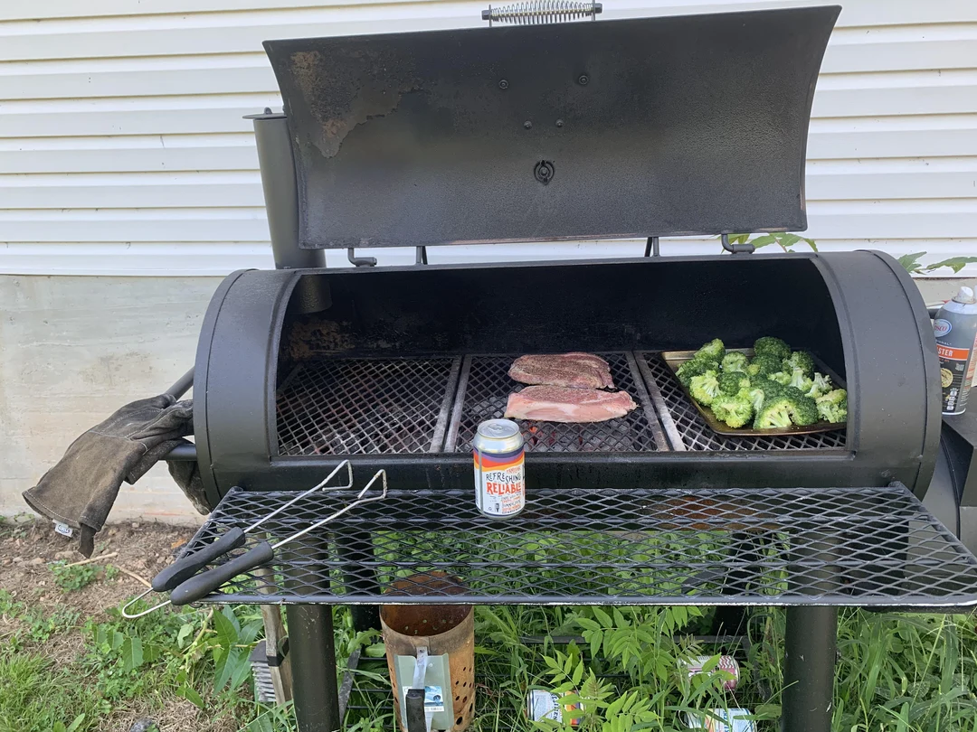 Lawn is mowed, sun is out and pork steak was on sale. Time for some grillin, swillin and chillin ...