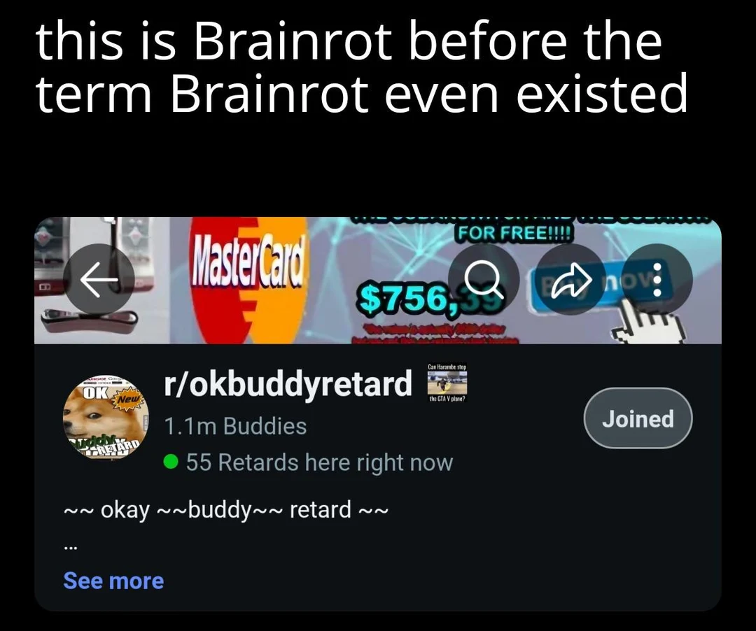 The OG brainrot | Scrolller