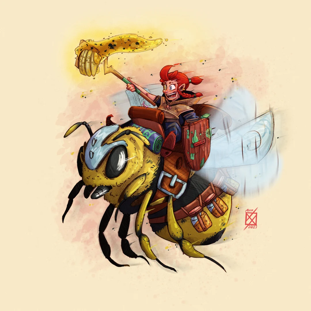 Brair, Circle of the Bees Druid, by Me | Scrolller