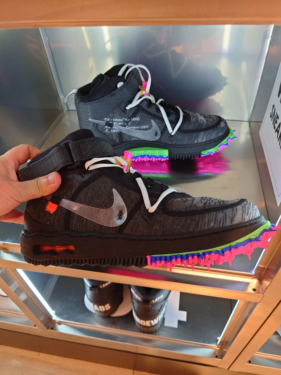 Off-White x Nike AF1 Mid - sometimes less is more imo | Scrolller