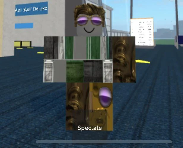 I got this weird texture glitch while playing a game | Scrolller