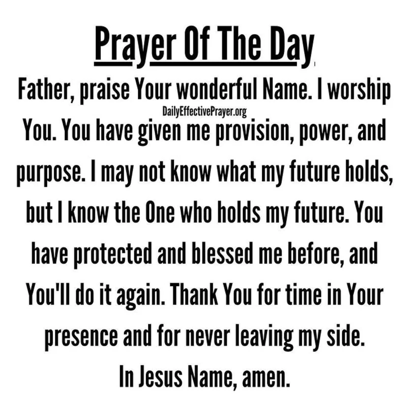 A prayer of the day. 🙏 | Scrolller