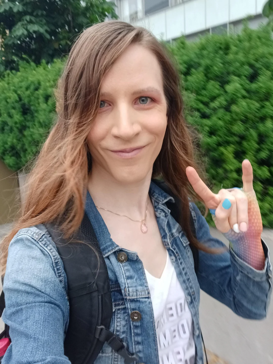 On the way to Helsinki Pride to cap off my first Pride Month as fully myself 🏳️‍⚧️🏳️‍🌈 | Scrolller