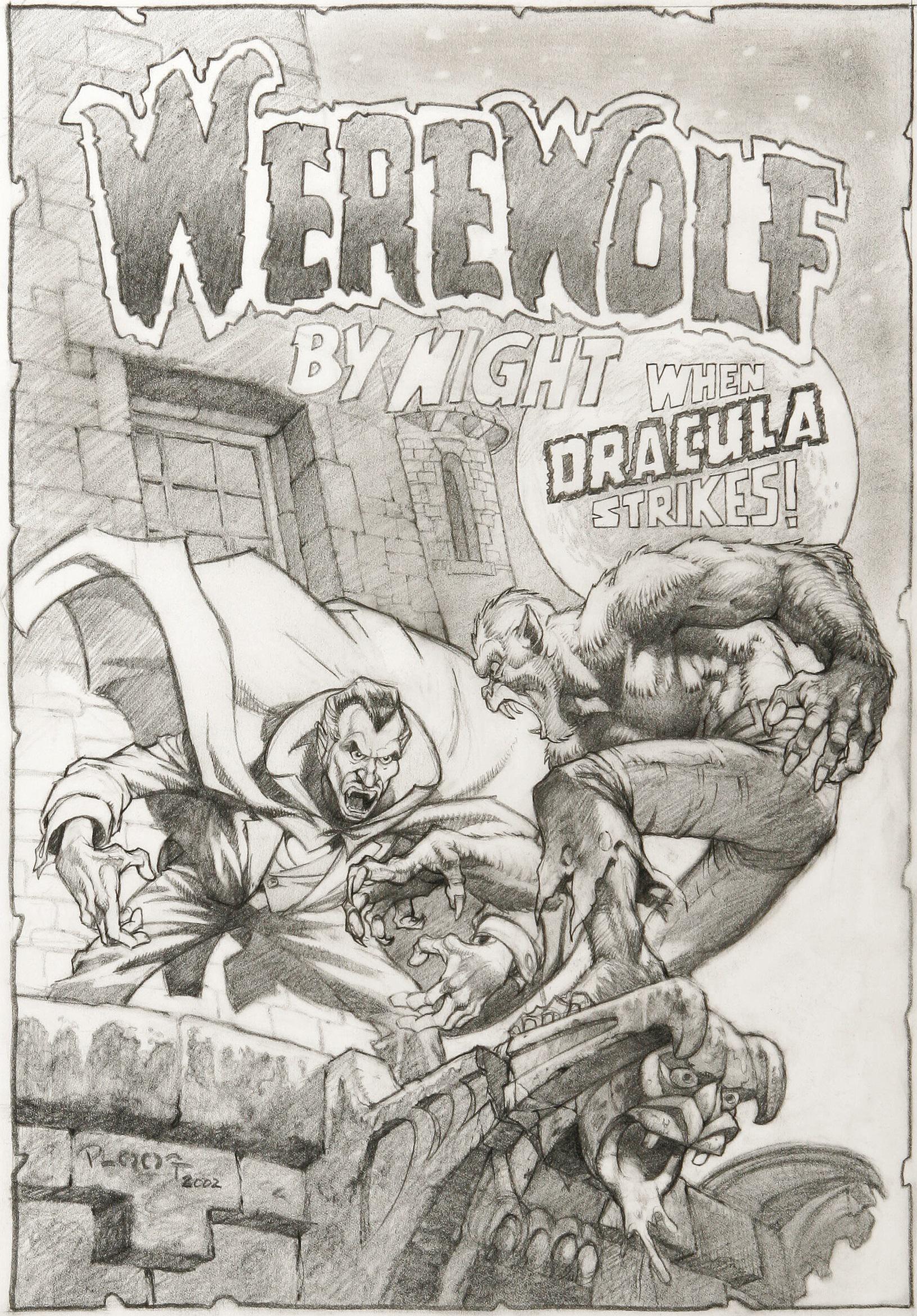 Discover more like ImaginaryWerewolves: Werewolf by Night #15 cover recreation by Mike Ploog and ...