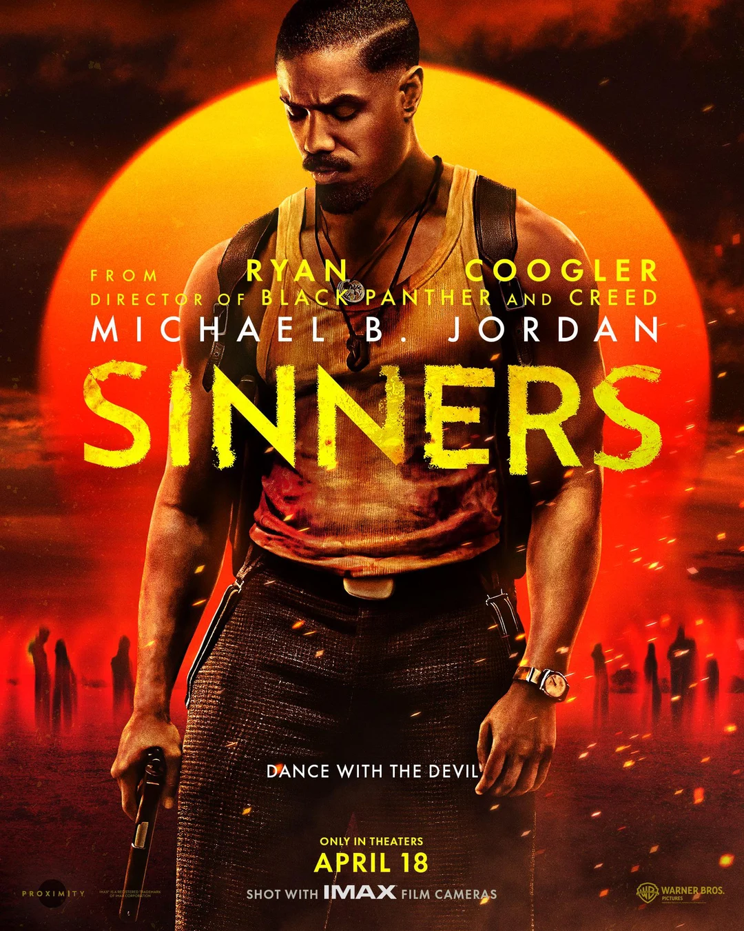 New poster for Ryan Coogler's 'Sinners' starring Michael B. Jordan | Scrolller