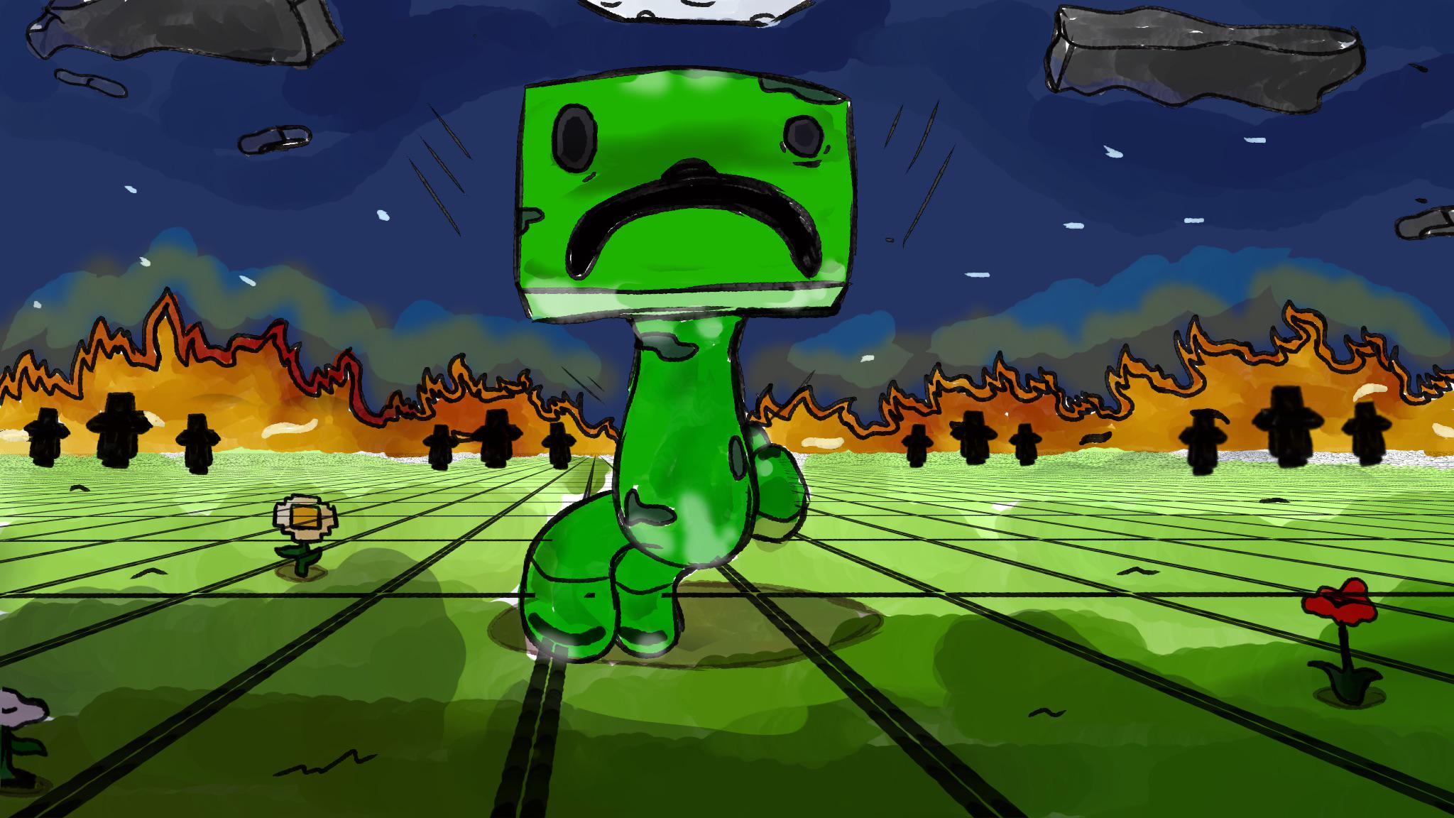 WIP Creeper [OC] | Scrolller