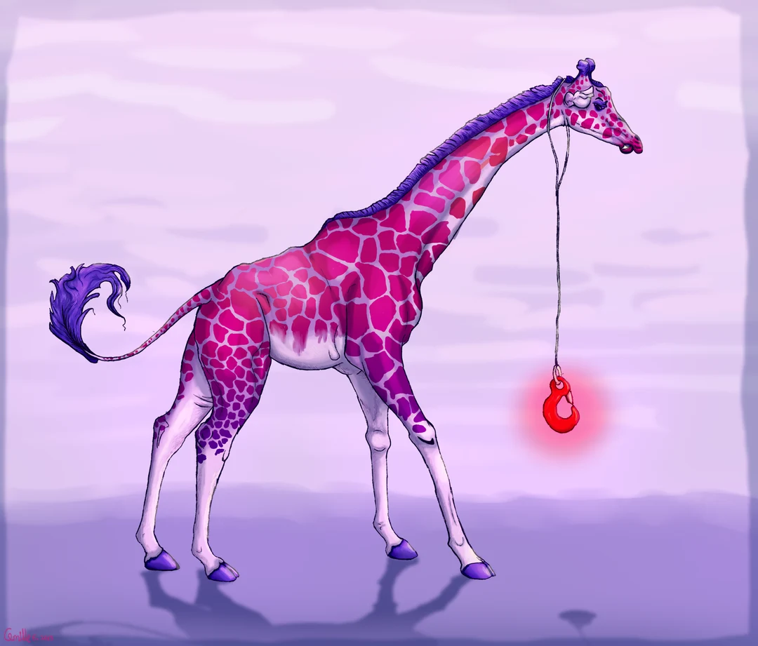 Wacky Giraffe, by Me | Scrolller