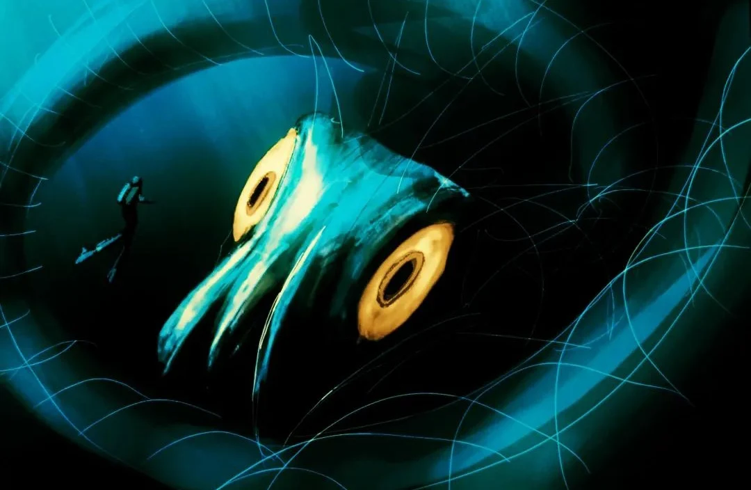 Inspired by Subnautica's Peeper fish. | Scrolller