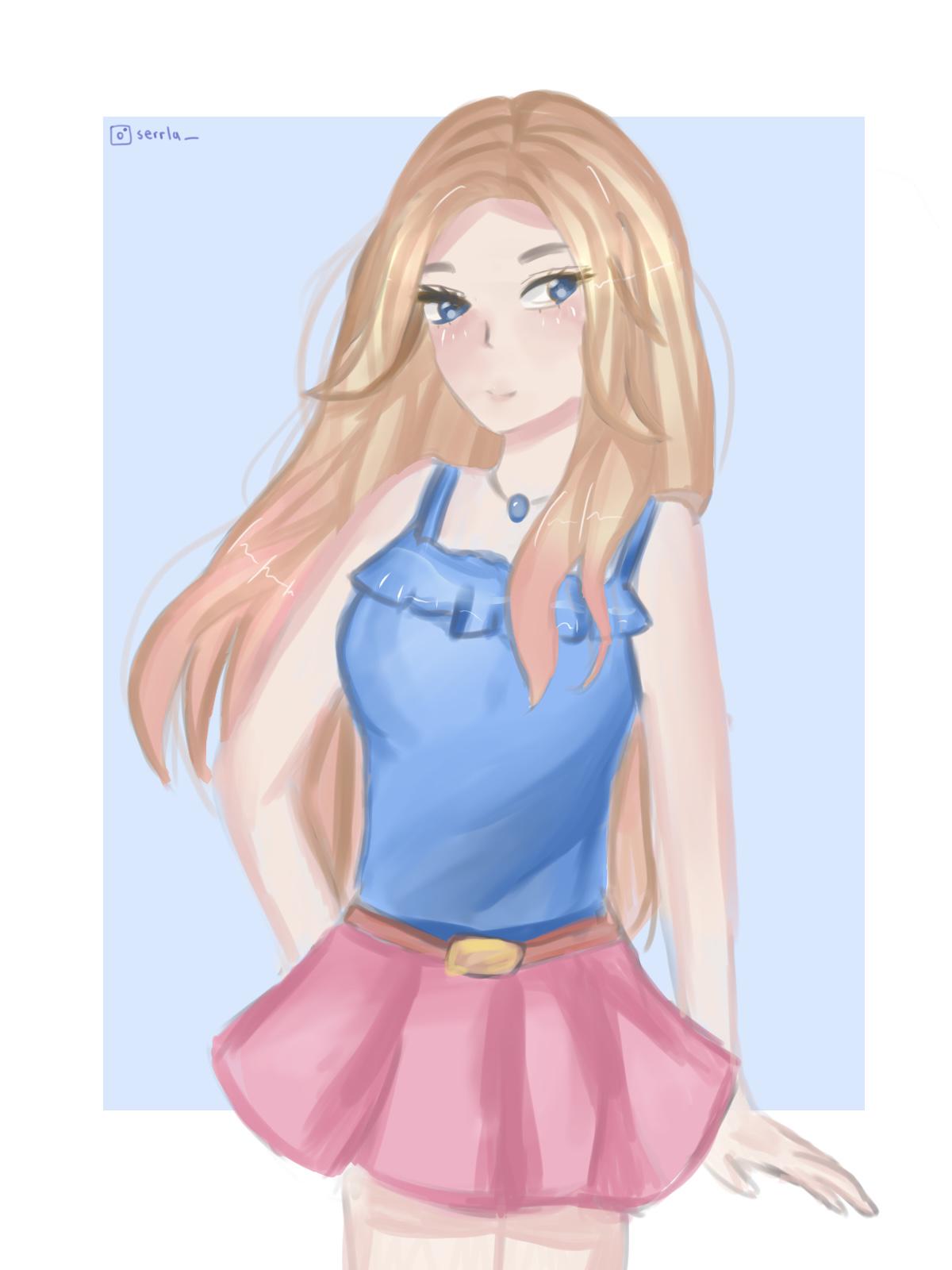 I drew Haley! | Scrolller