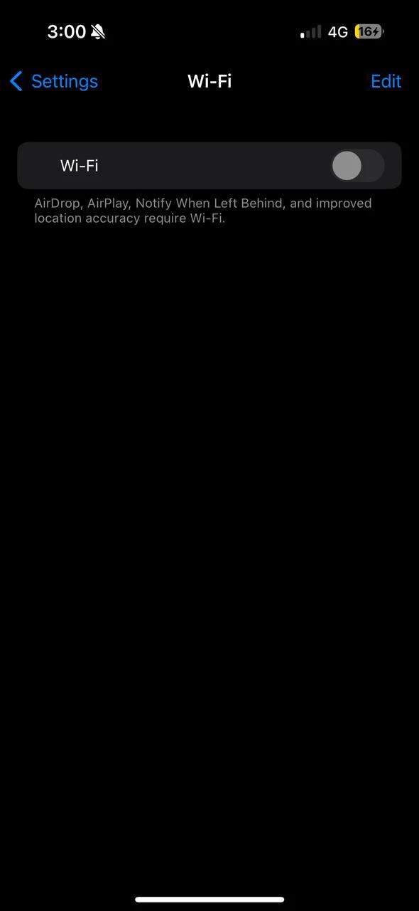 HELP!!! I can't turn on my wifi, I already tried resetting the network settings, changing the ...