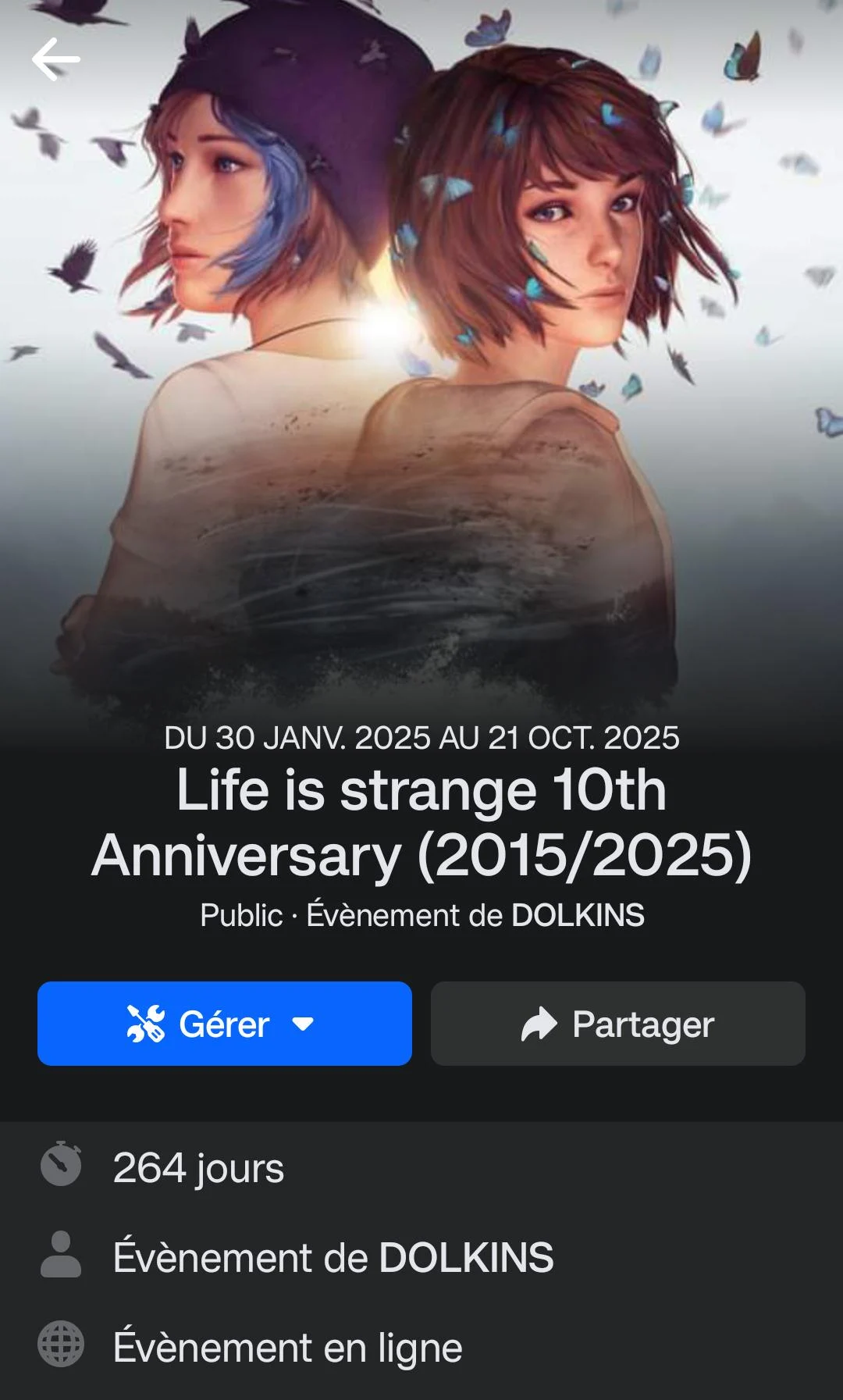 [NO SPOILERS] Life is strange 10th anniversary ! (2015/2025) | Scrolller
