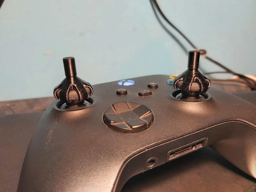 i designed and printed some tpu joysticks extensions to play drone racing games | Scrolller
