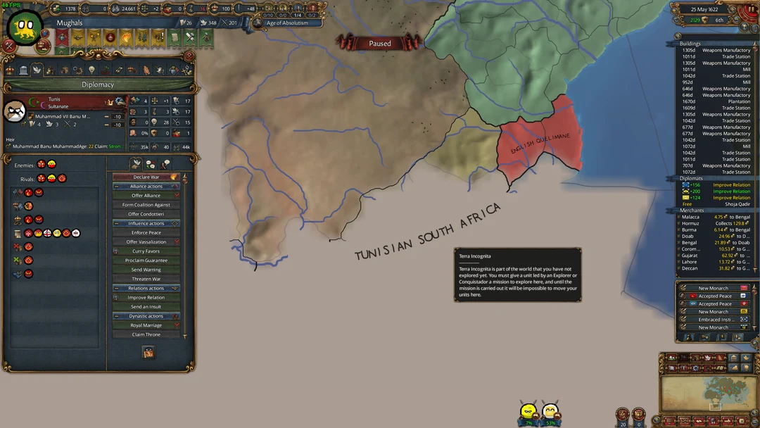 Colonial Tunis update: They reached South Africa | Scrolller