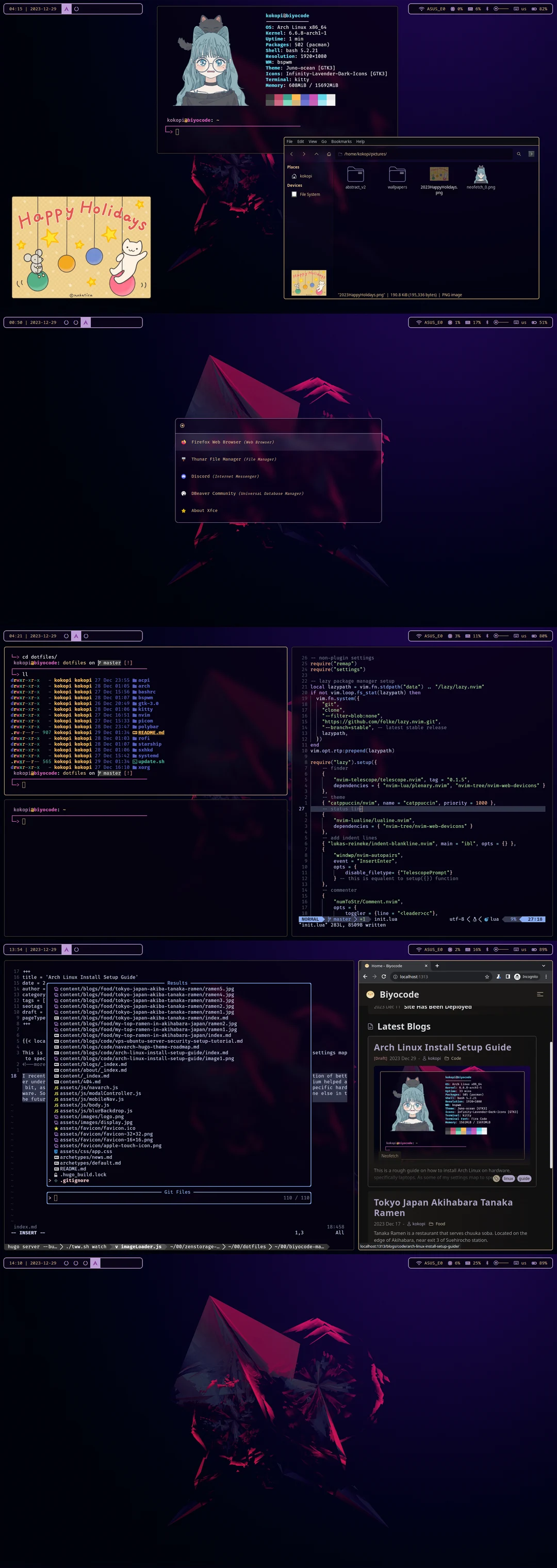 [bspwm] abstract v2 | Scrolller