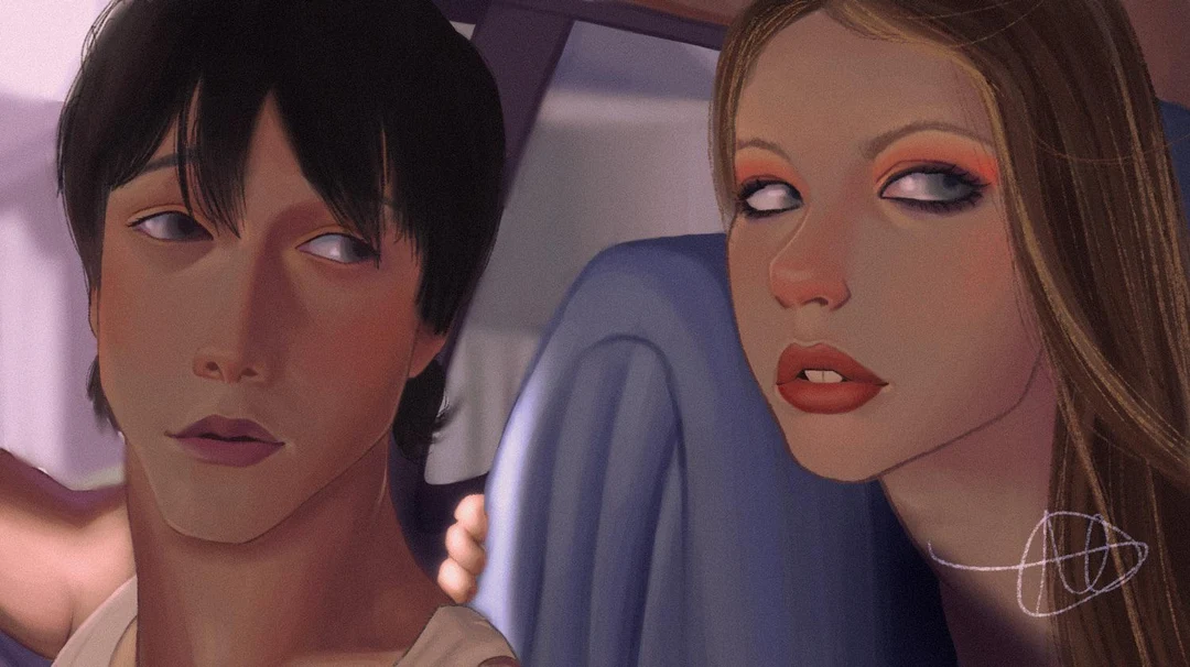 Mysterious Skin, me, digital, 2023 | Scrolller