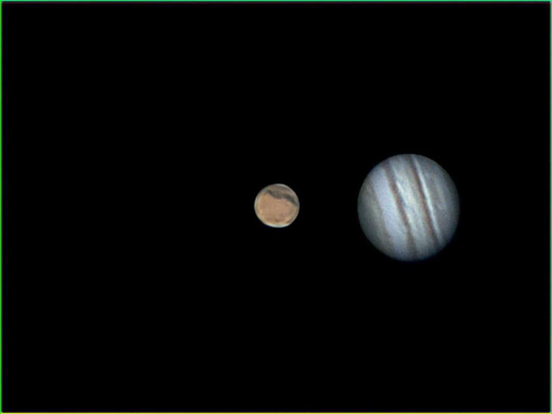 Mars and Jupiter tonight! | Scrolller
