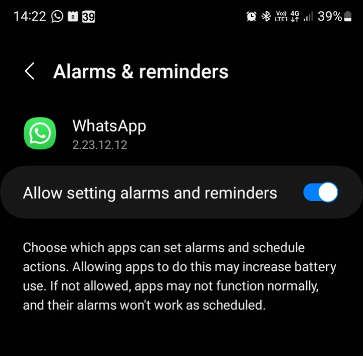 Whatsapp Alarms & reminders, what do it do? | Scrolller