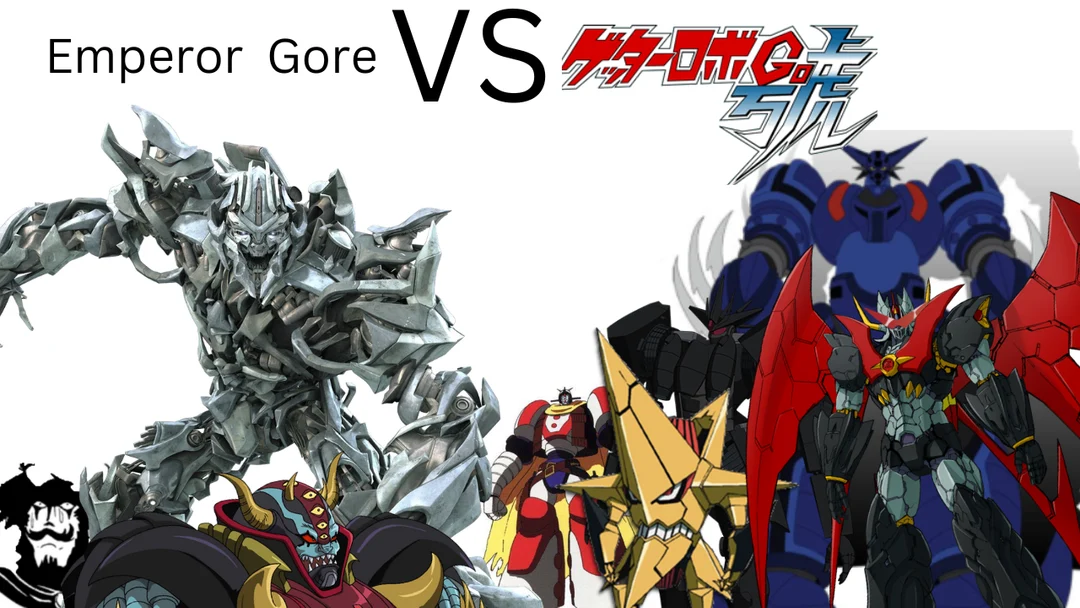 Getter Robo Go vs Emperor Gore | Scrolller