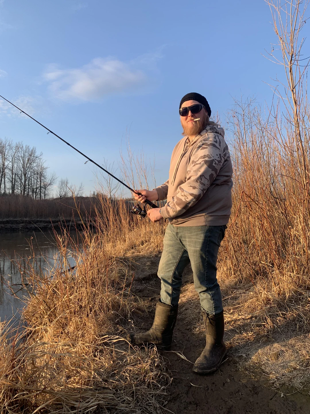 My hubby (35) got his very first fishing rod on Friday!! | Scrolller