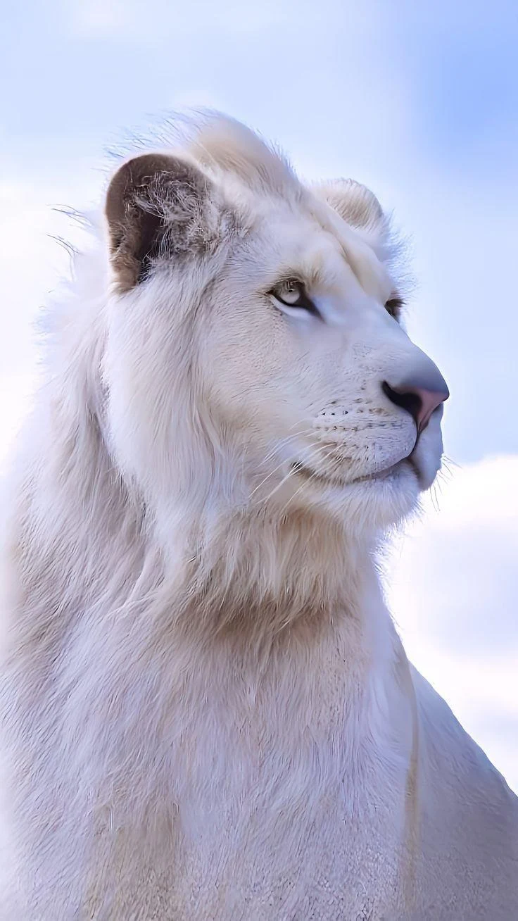 White Male Lion | Scrolller