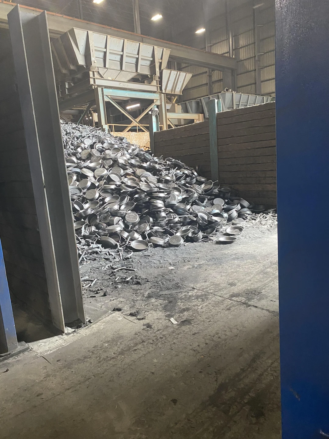 Lodge reject pile. Back to the smelter. 4/29/23-factory tour. | Scrolller