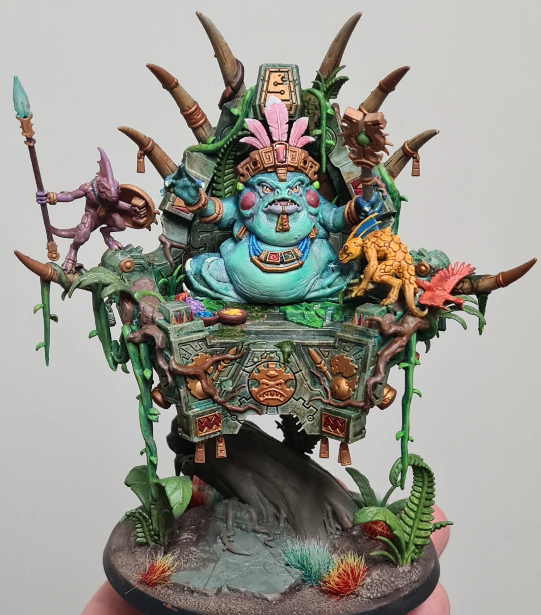 Finished my Slann Starmaster | Scrolller