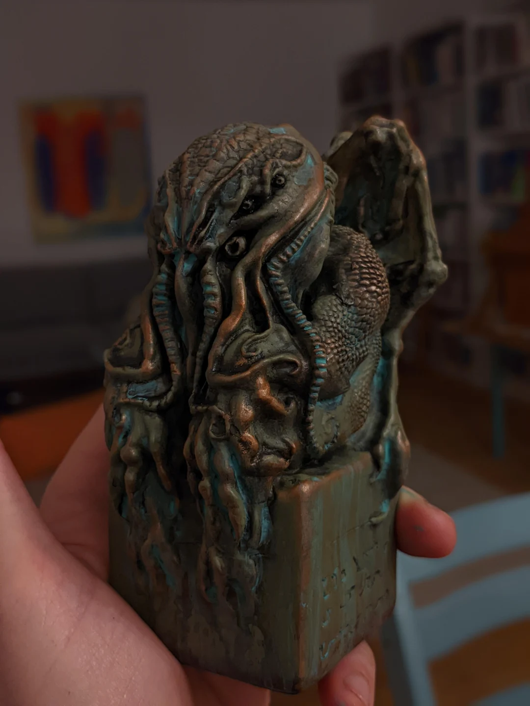 Using my 3D printer for the glory of the slumbering one | Scrolller