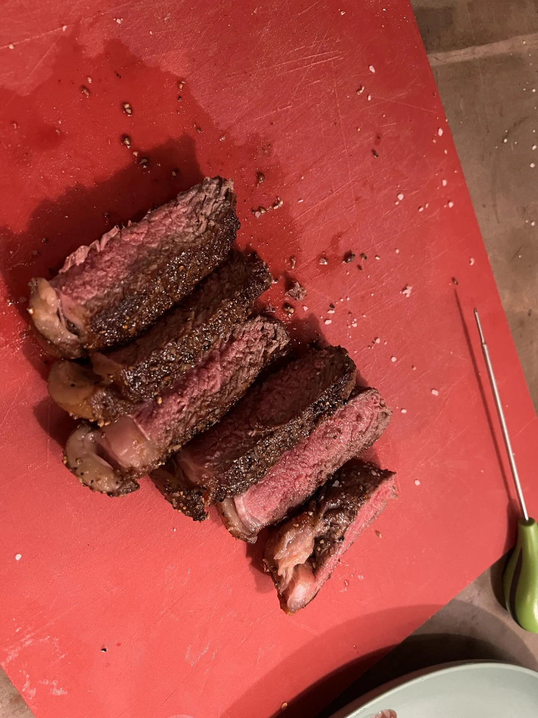 Dinner NY steak | Scrolller