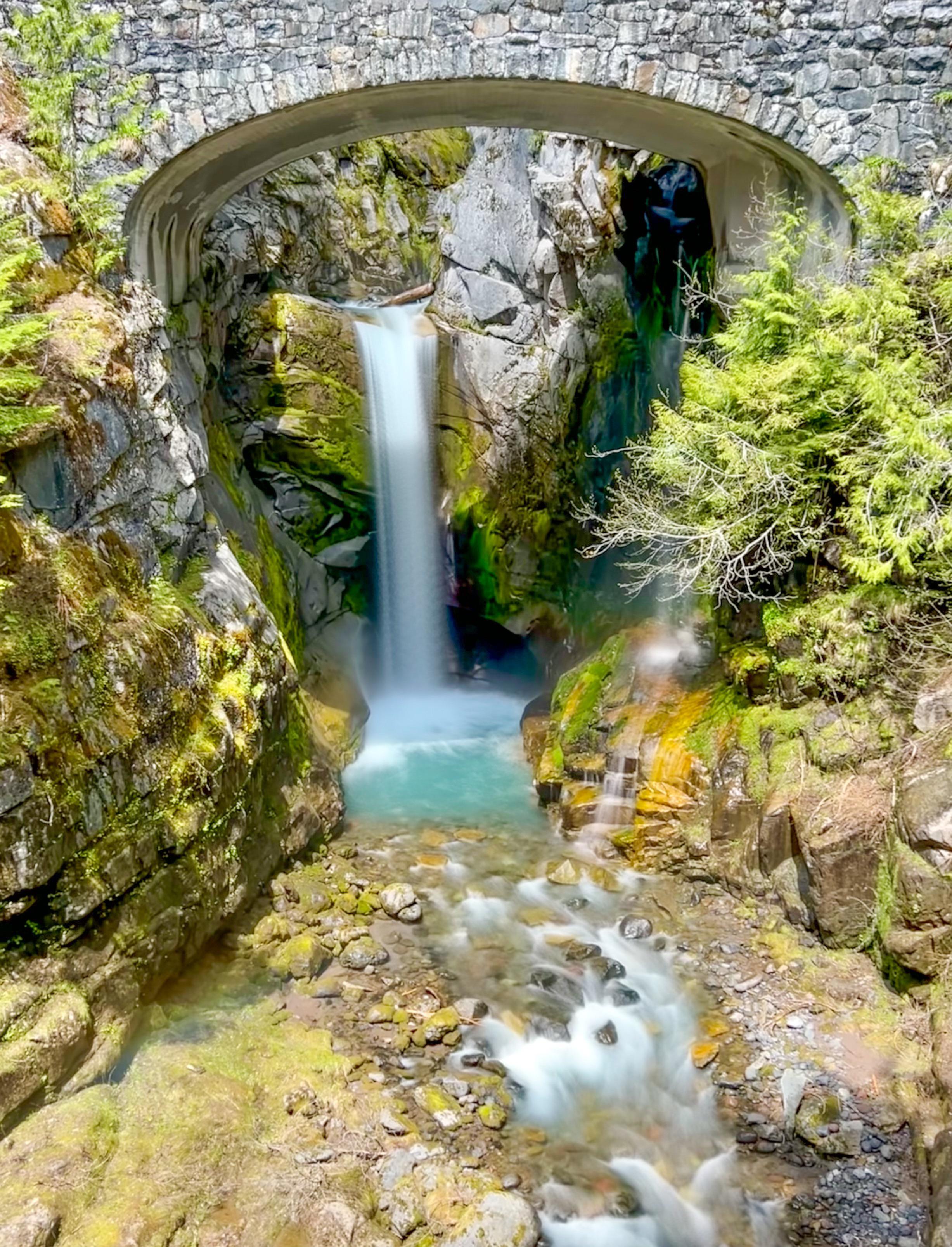 Christine falls, Mt Rainier [OC] | Scrolller